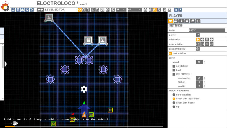 SHMUP Creator’s interface – SHMUP Creator